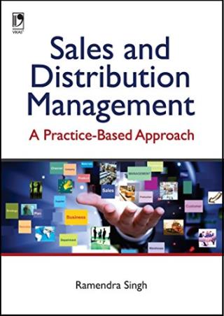 Sales And Distribution Management : A Practice -Based Approach – CBSE ...